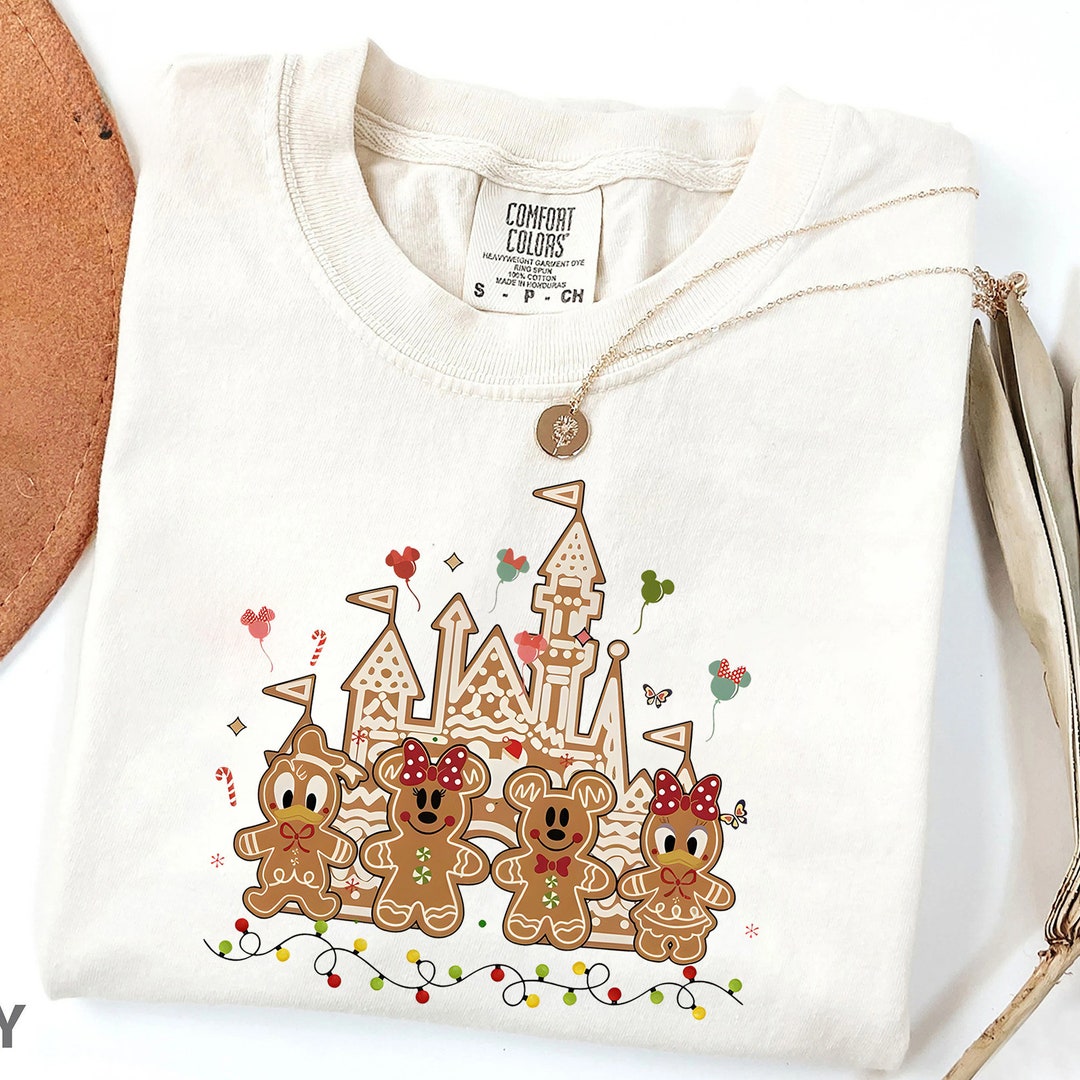 Comfort Colors® Mickey Gingerbread Shirt, Gingerbread Mickey and ...