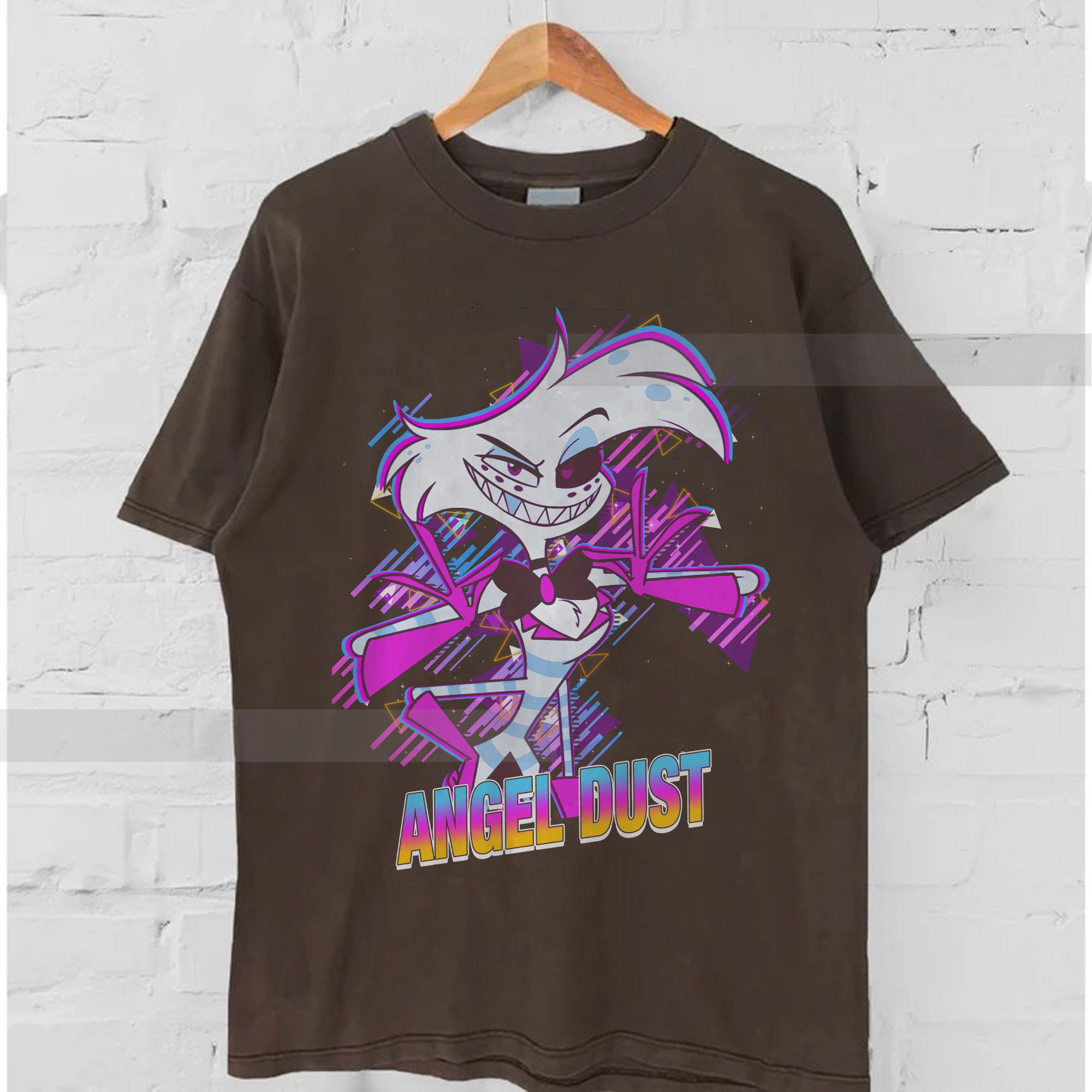 Hazbin Hotel Shirt, Angel Hazbin Hotel Characters Shirt, Dust Cartoon ...