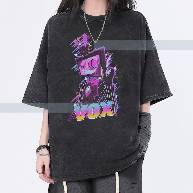 Hazbin Hotel Characters, Vox Hazbin Hotel Shirt, Hazbin Hotel Tshirt ...