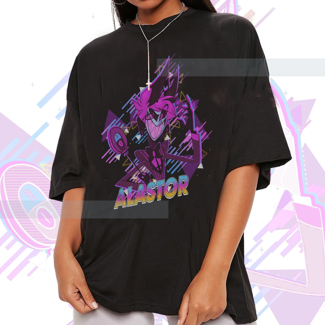 Alastor Hazbin Hotel Shirt, Hazbin Hotel Characters shirt, Dust Cartoon ...