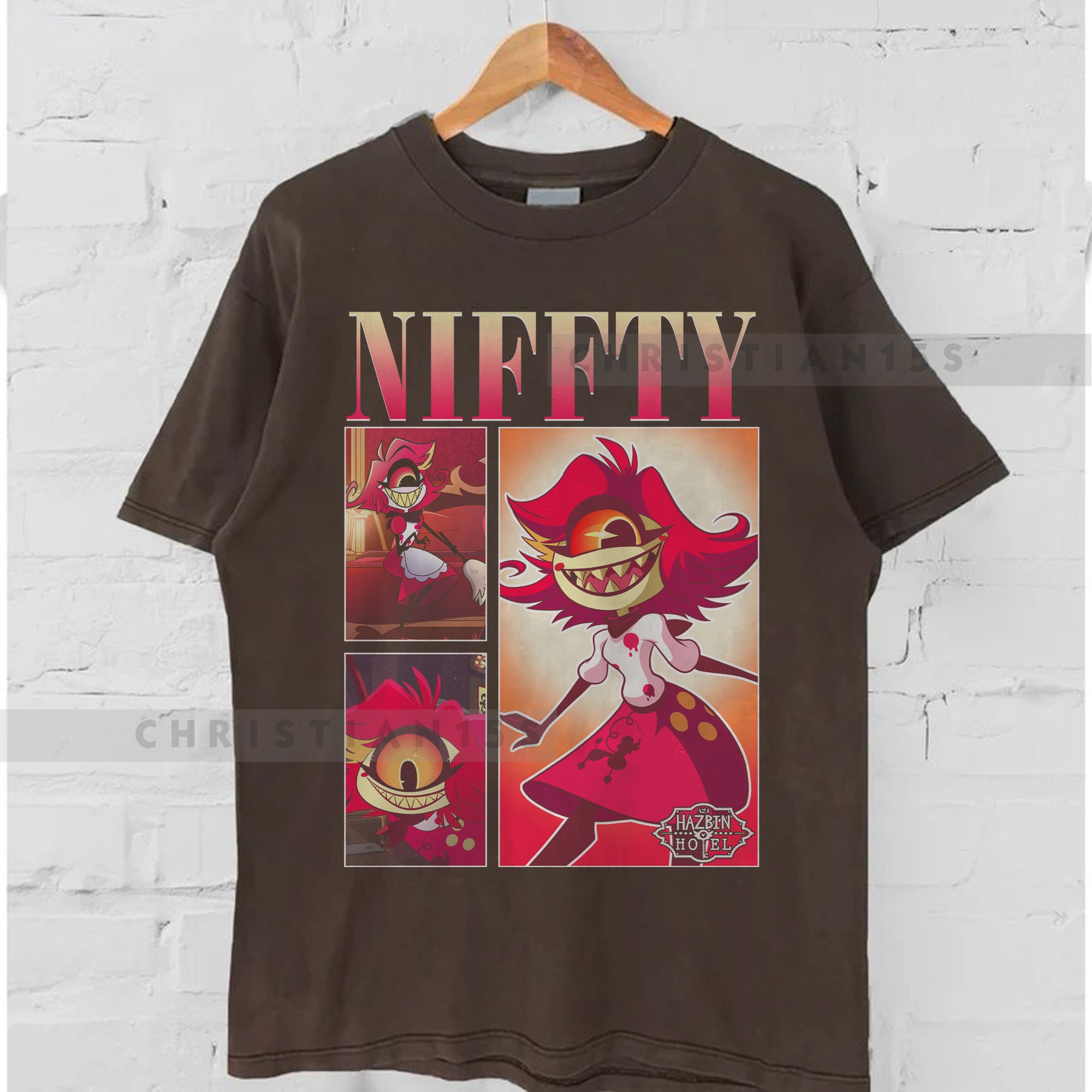 Niffty Hazbin Hotel Shirt, Helluva Boss Tee, Alastor Hazbin Hotel ...