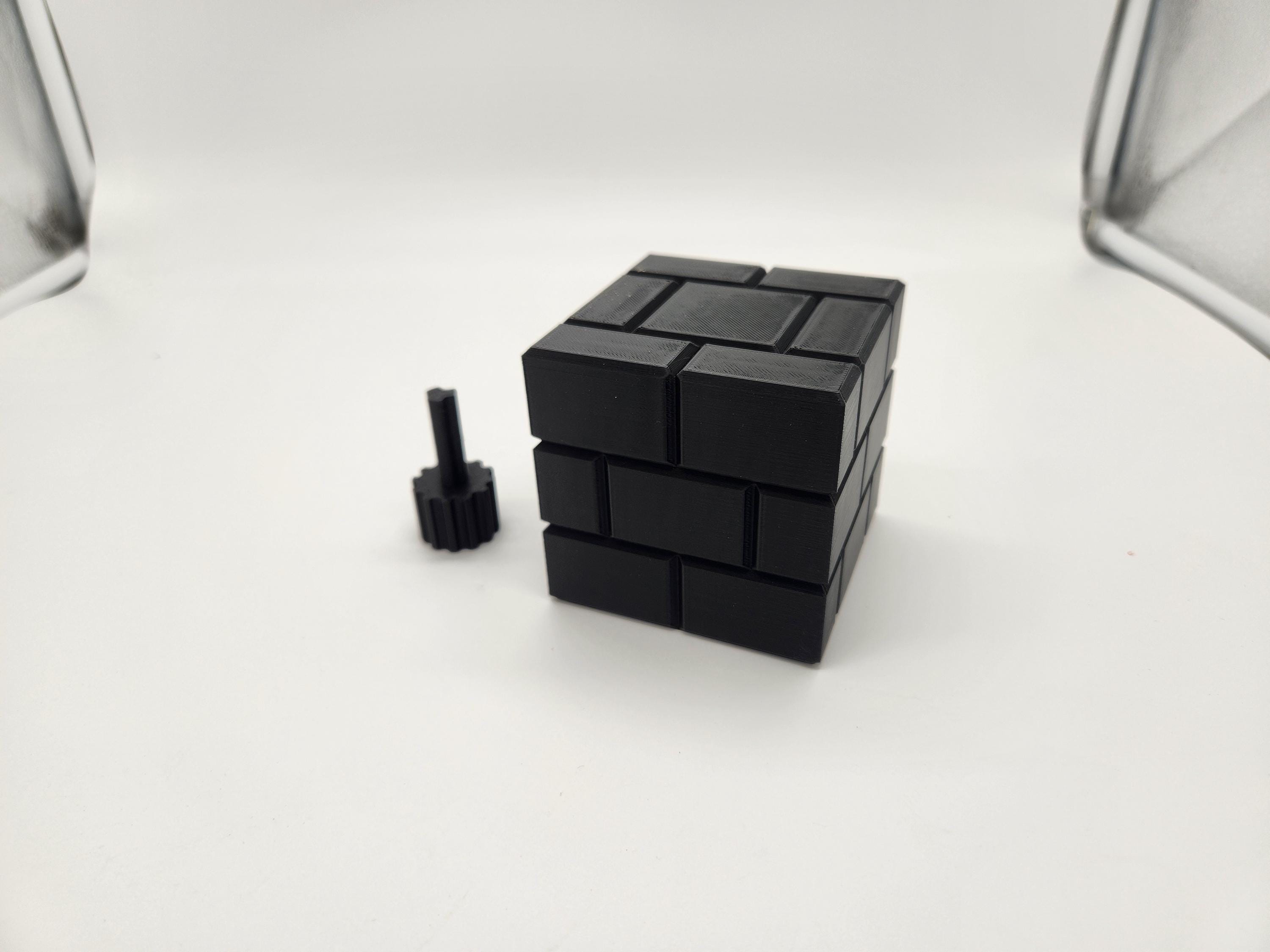 Twisty Puzzle Box 3D Printed Brick Design - Etsy
