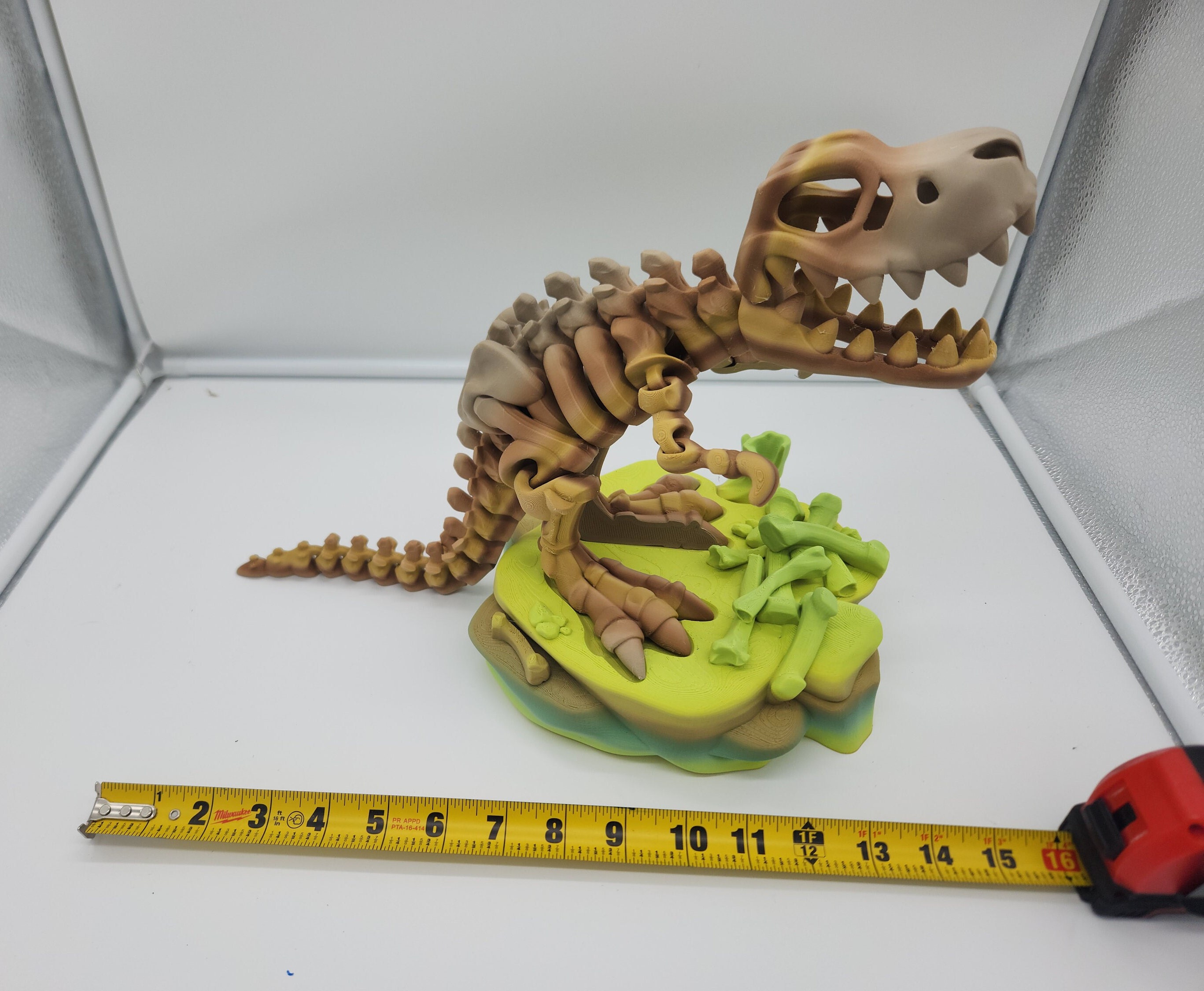 3d Printed Flexi Skele-rex Set - Etsy