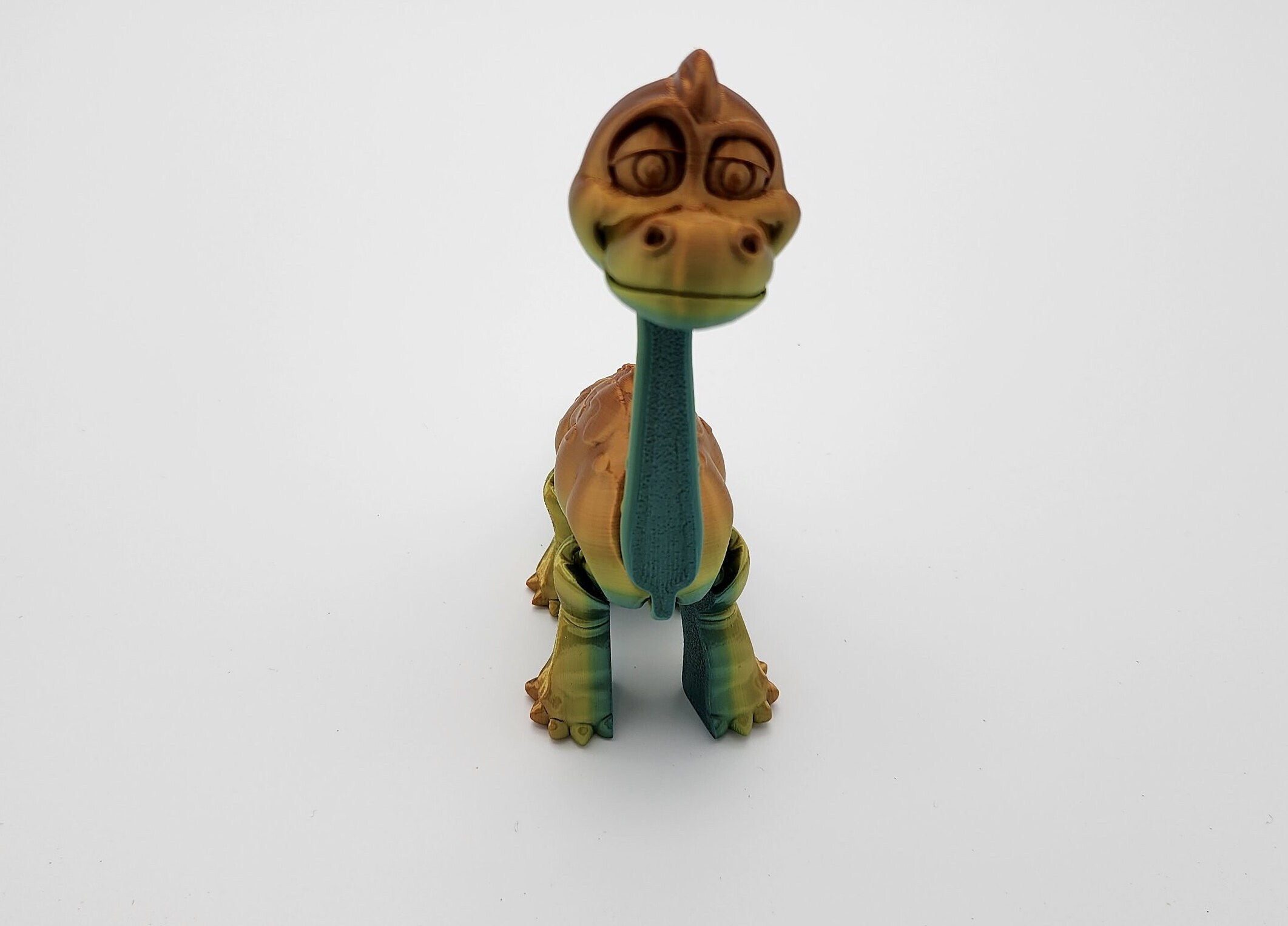 Flexi-factory 3D Printed Fidget Articulating Bronto - Etsy