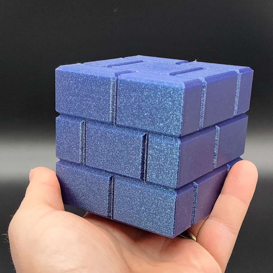 Twisty Puzzle Box 3D Printed Brick Design - Etsy