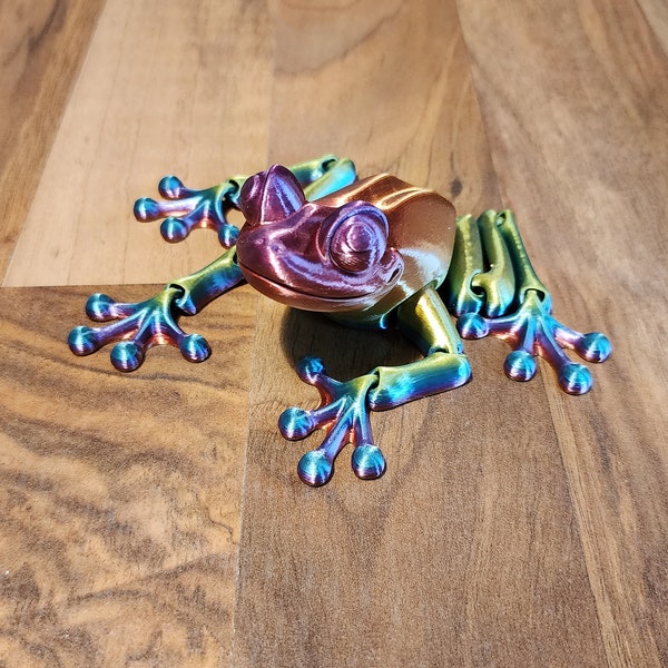 Rainbow Frogs - Etsy