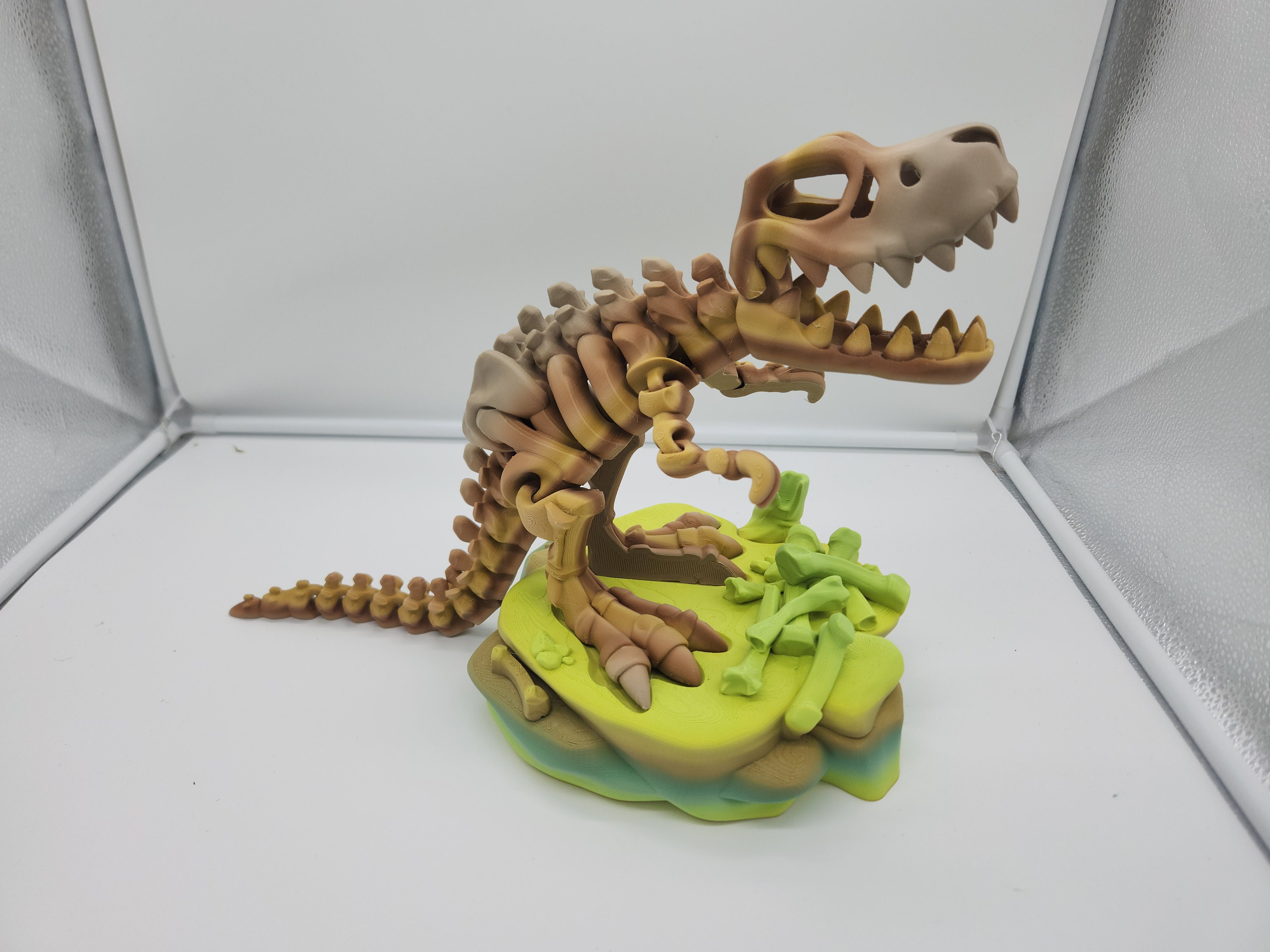 3d Printed Flexi Skele-rex Set - Etsy