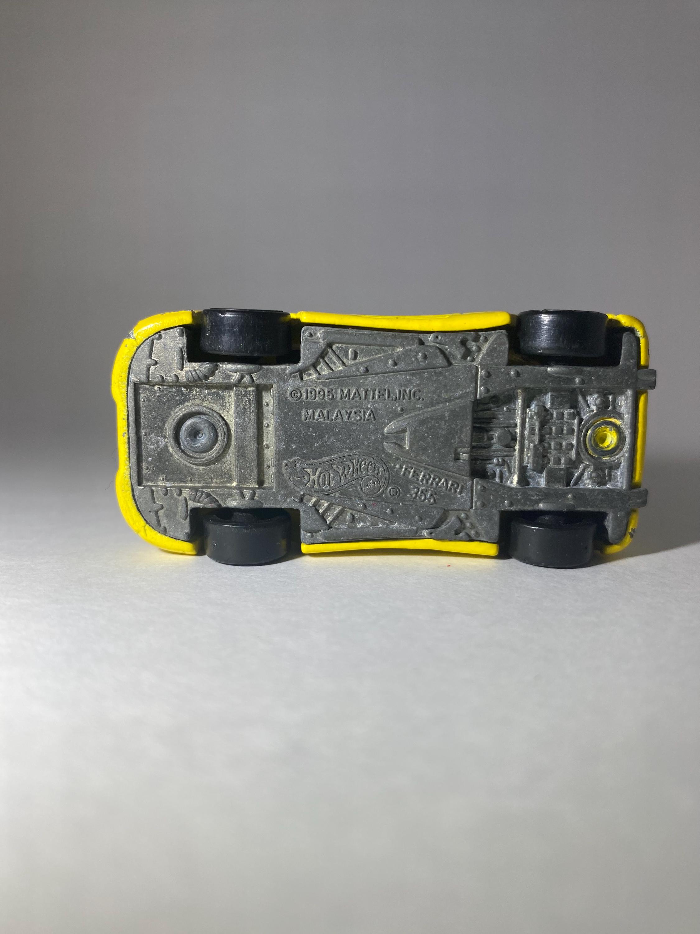 Hot Wheels | 1995 | Ferrari 355 | Yellow - Etsy