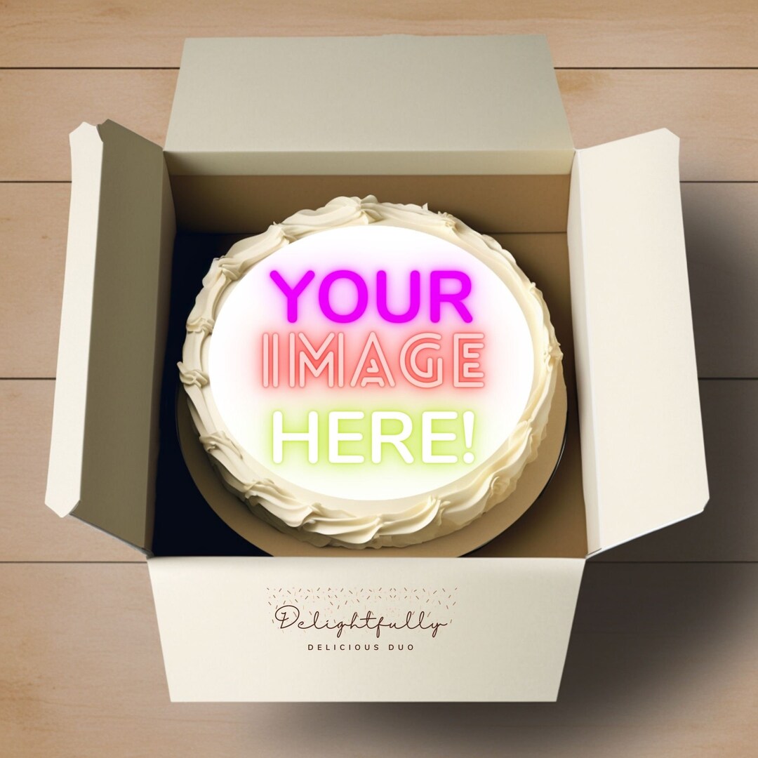 Custom Edible Image | Cookie Edible Image | Pre Cut Edible Image ...