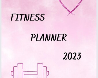 Printable A5 Fitness Planner Routine Page, 3 Month AND 1 Month Goals ...