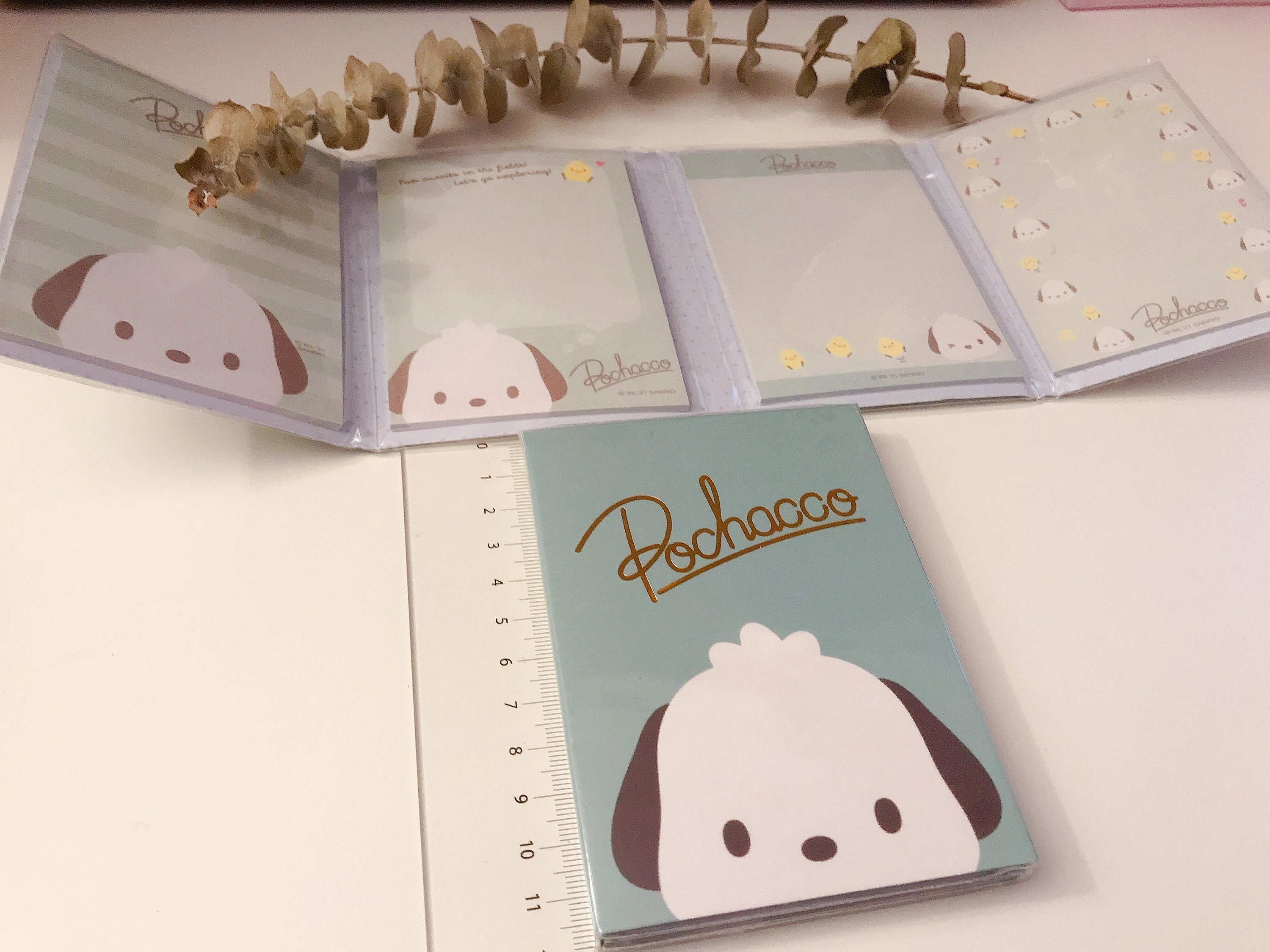 Sanrio Notepads Japanese Cartoon Kuromi Cinnamoroll Pompompurin ...