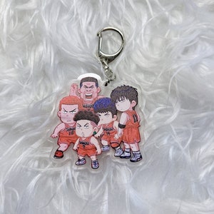 Slam Dunk Anime Keychain - Etsy
