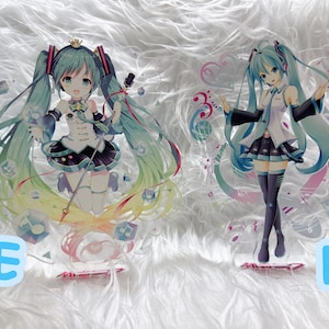 Miku Acrylic Stand Hatsune Miku Cake Topping - Etsy