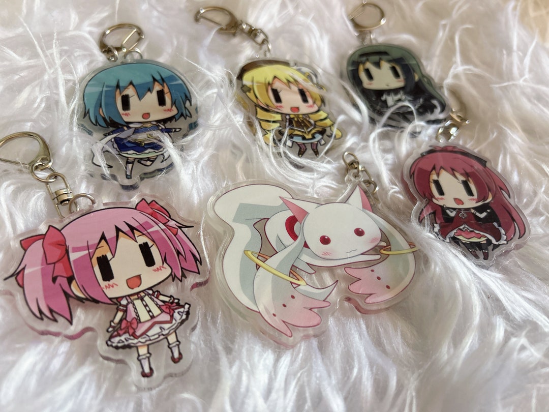 Magica Acrylic Keychains Chibi Art - Etsy