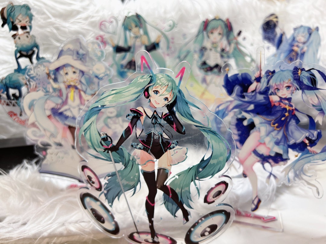 Miku Acrylic Stand Hatsune Miku Cake Topping - Etsy