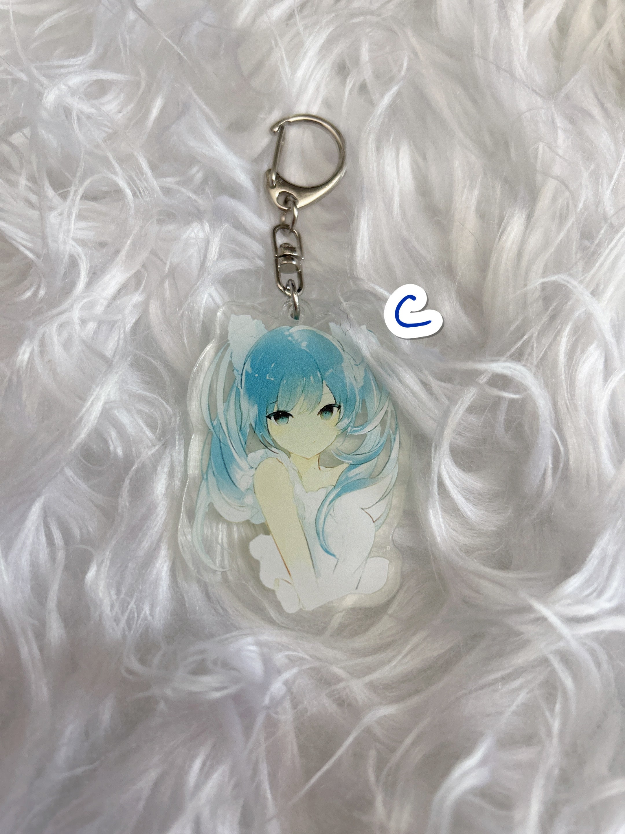 Hatsune Miku Acrylic Keychains - Etsy