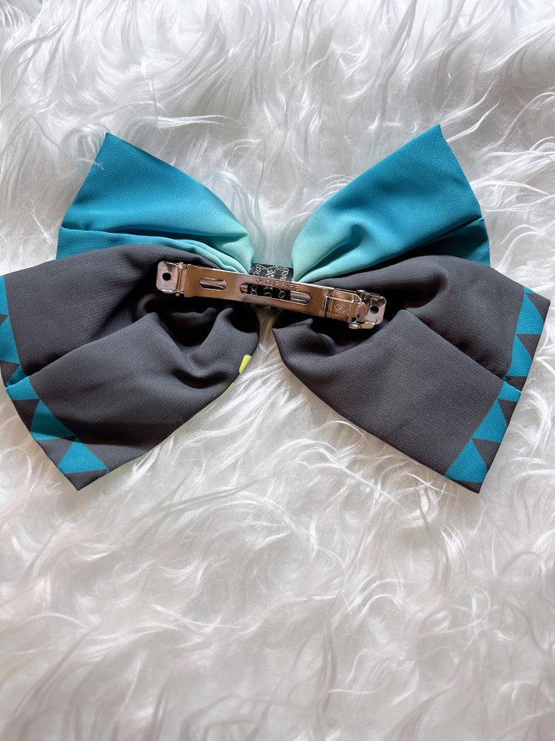 Hatsune Miku Hair Clips Scrunchies Hair Bow Bundle - Etsy