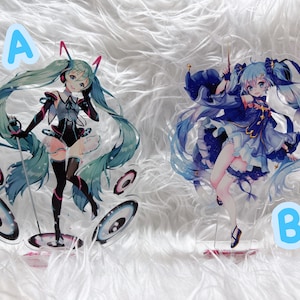 Miku Acrylic Stand Hatsune Miku Cake Topping - Etsy