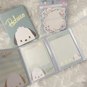 Pochacco Stationery Grab Bag Kawaii Stationery Scrapbook Sanrio Notepad ...