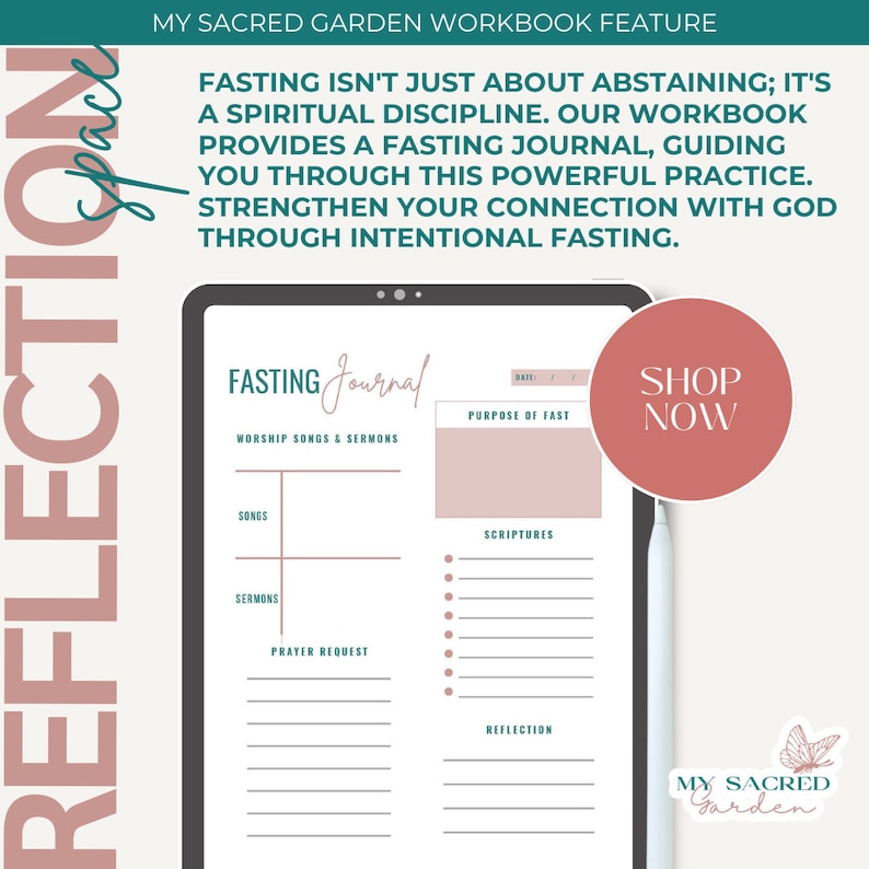 My Sacred Garden A Workbook for Fruitful Christian Women Spiritual ...