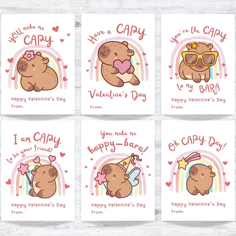 Classmate Valentines - Etsy