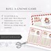 Roll a Gnome Christmas Dice Game for Kids and Adults, Printable ...