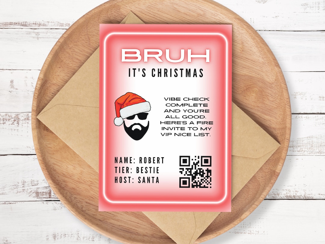 Santa Letter to Teen, Funny Letter From Santa for Teenager, Printable ...