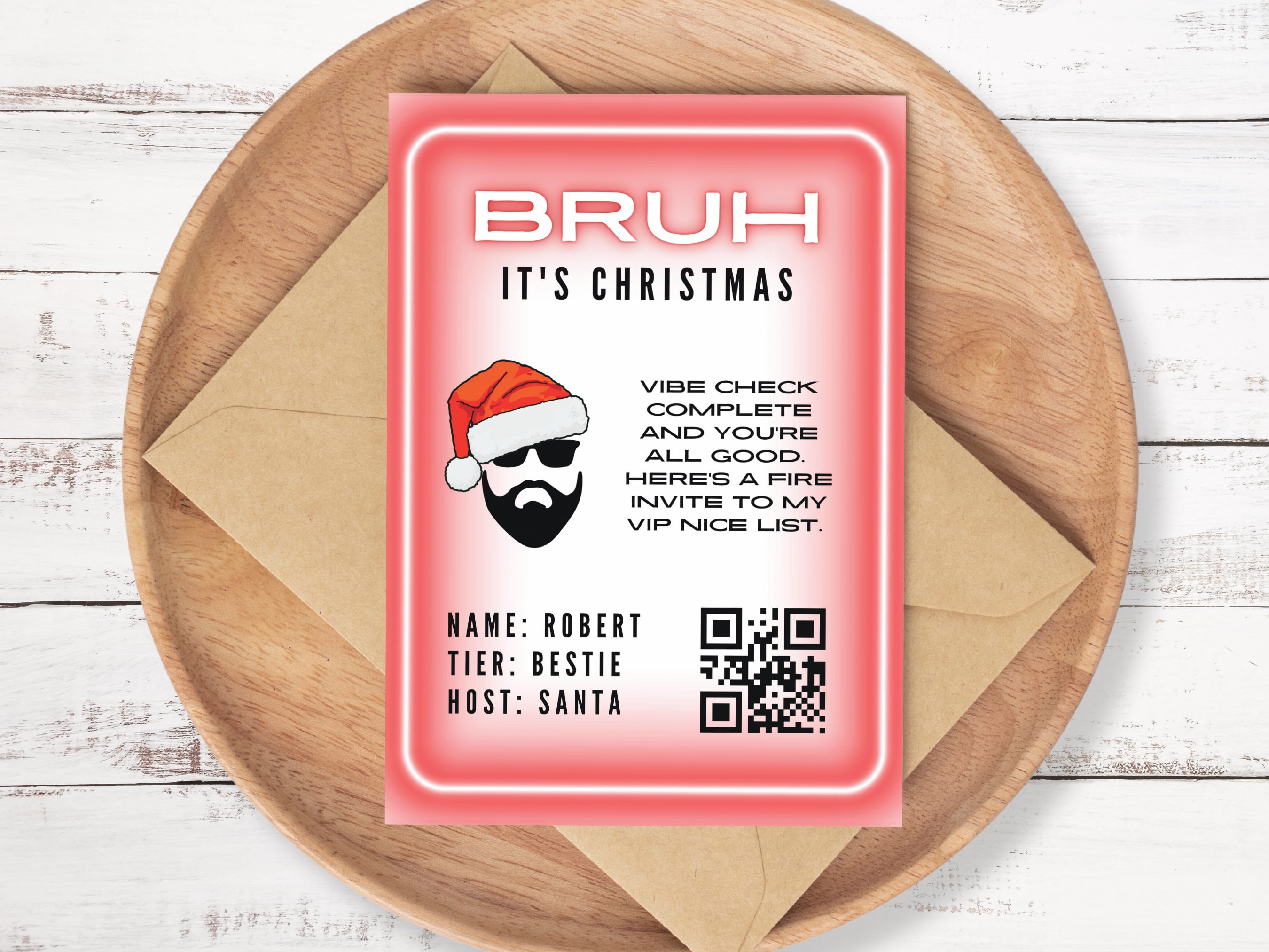 Santa Letter to Teen, Funny Letter From Santa for Teenager, Printable ...