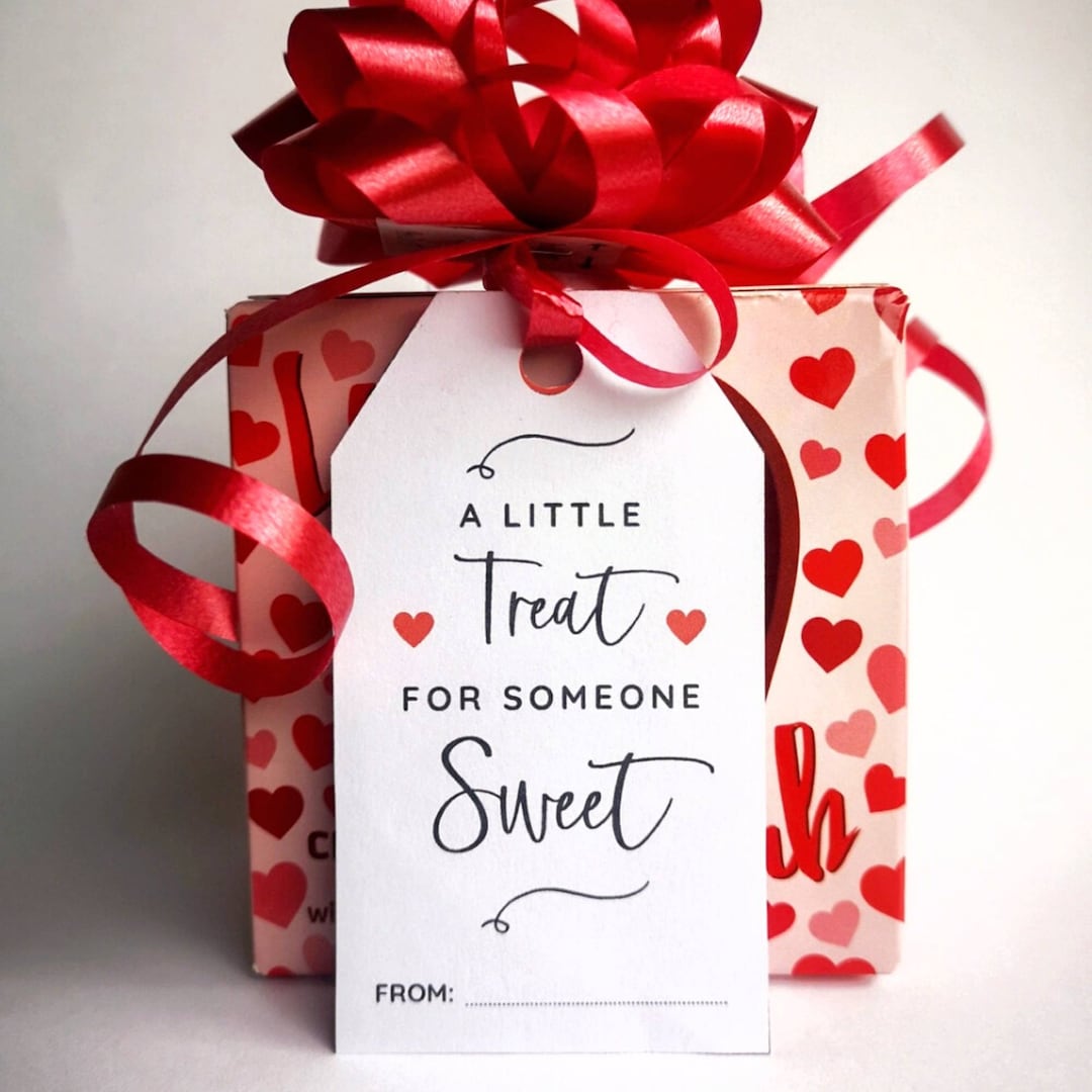Valentines Day Gift Tags, Gift Tags for Valentine's Day, Instant ...