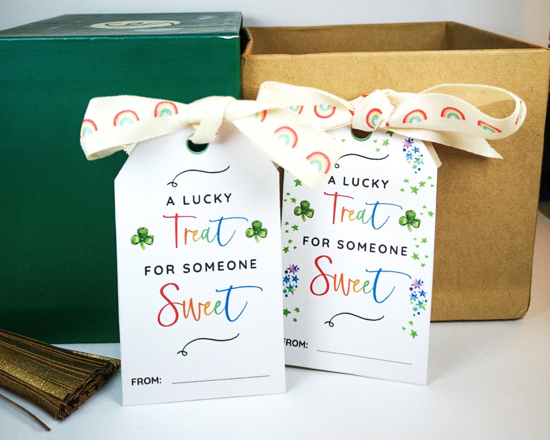 St. Patrick's Day Tags, Printable St. Patrick's Day Treat Tags ...