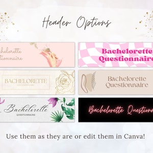 Bachelorette Questionnaire, Bachelorette Survey, Editable Google Form ...