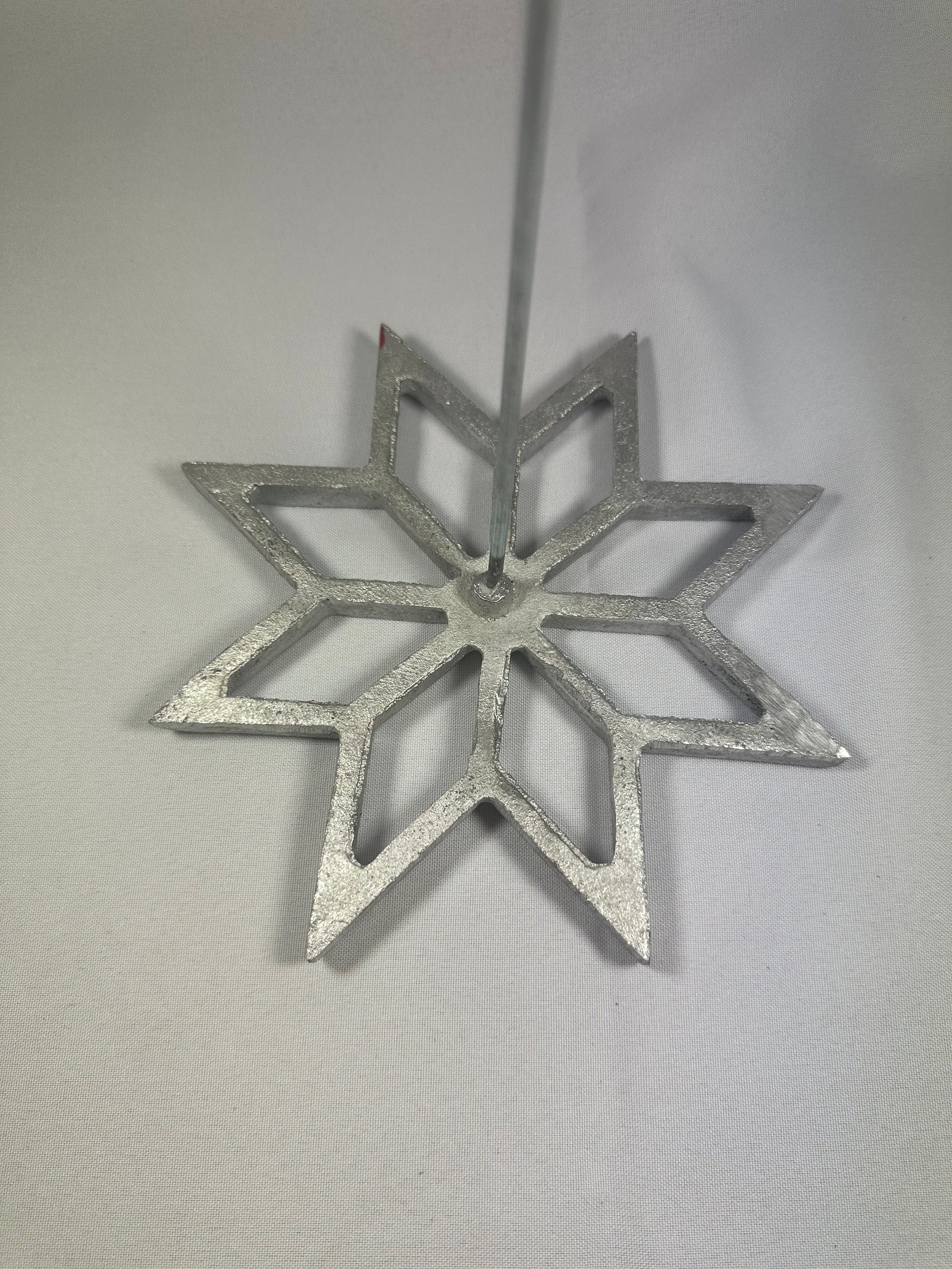 Jumbo Star Rosette Mold; Molde Para Bunuelos En Forma De Estrella ...