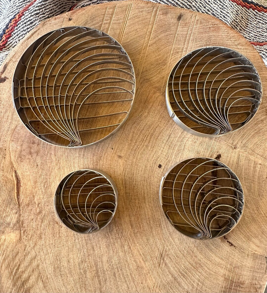 Double Sided Concha Stamp, Mexican Bread Stamp ; Double Sided Pan Dulce ...