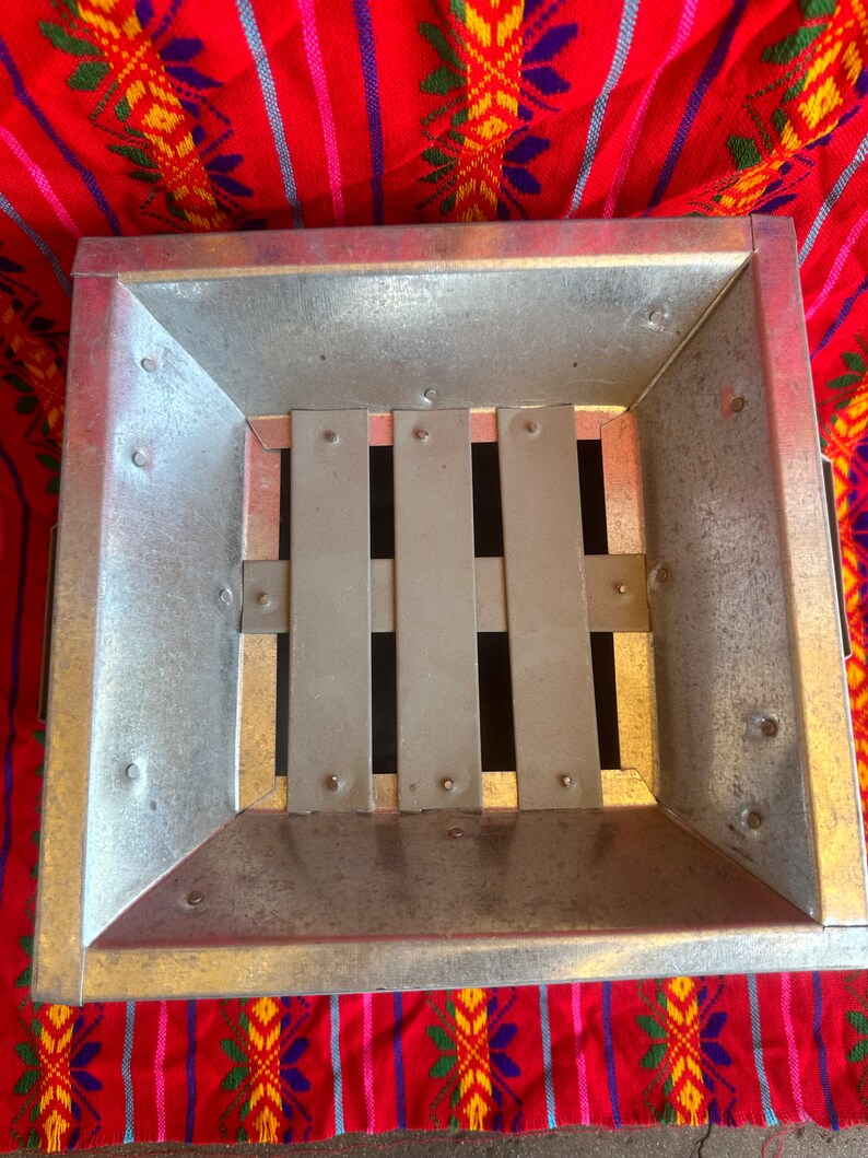 Brasero Mexicano/mexican Metal Warmer Anafre/brasero De Metal ...