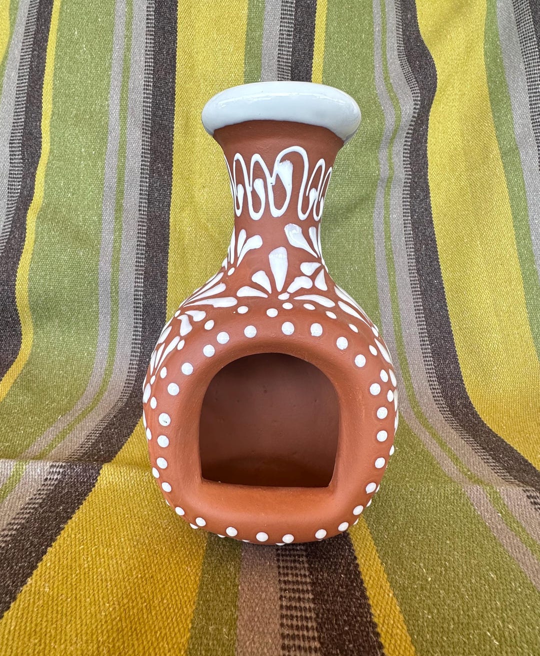 Small Handcrafted Mexican Chiminea; Mini Chiminea Incense Burner - Etsy