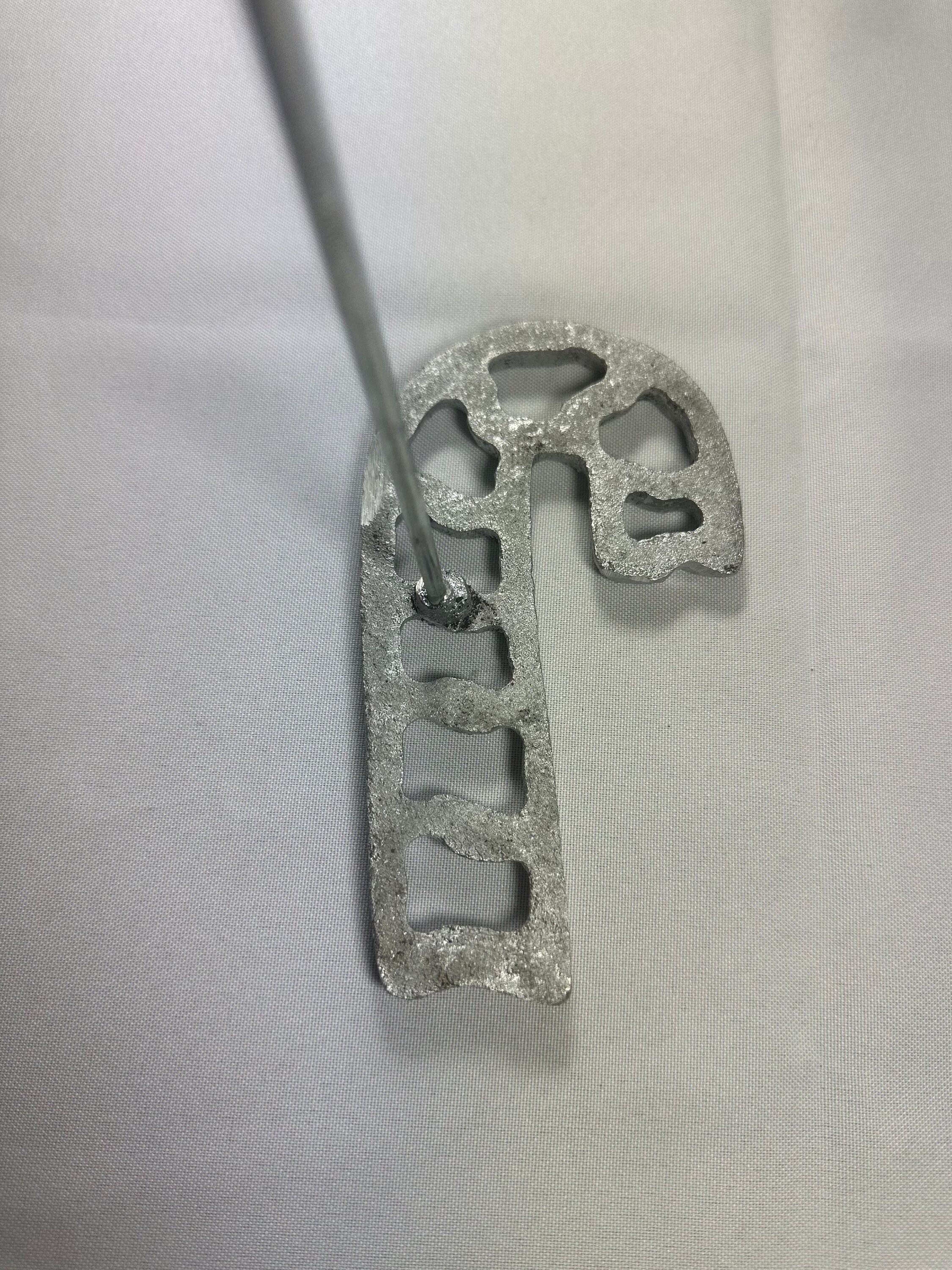 Candy Cane Bunuelo Mold Candy Cane Rosette Iron Molde Navideno Para ...