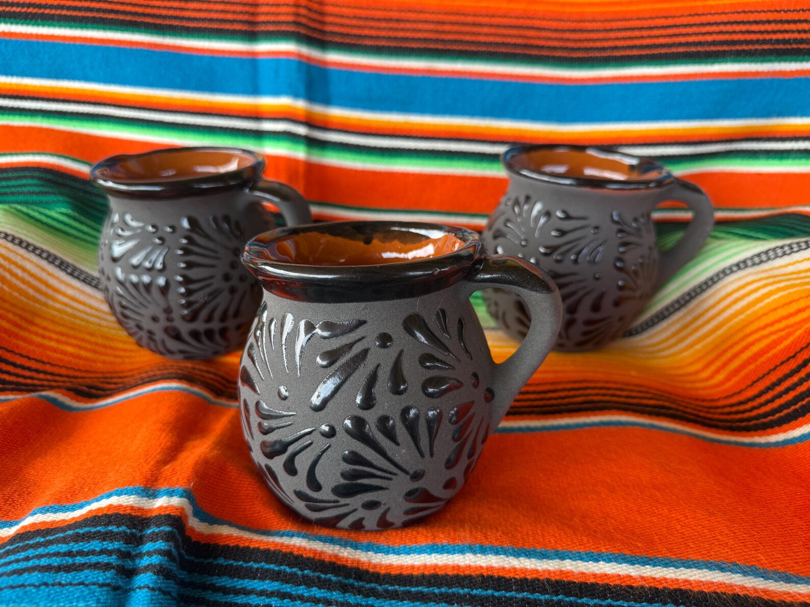 Black Cielito Lindo Inspired Mexican Mugs - Etsy
