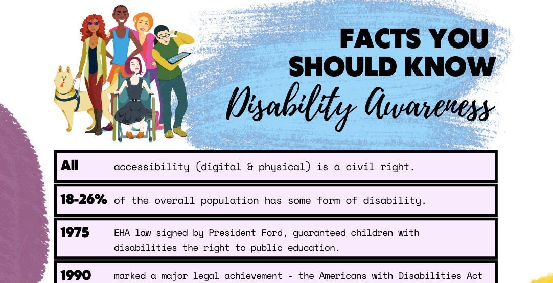 Disability Awareness Flyer - Etsy