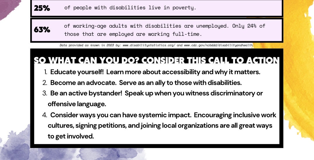 Disability Awareness Flyer - Etsy
