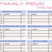 Family Feud Game - Any Occasion - Etsy