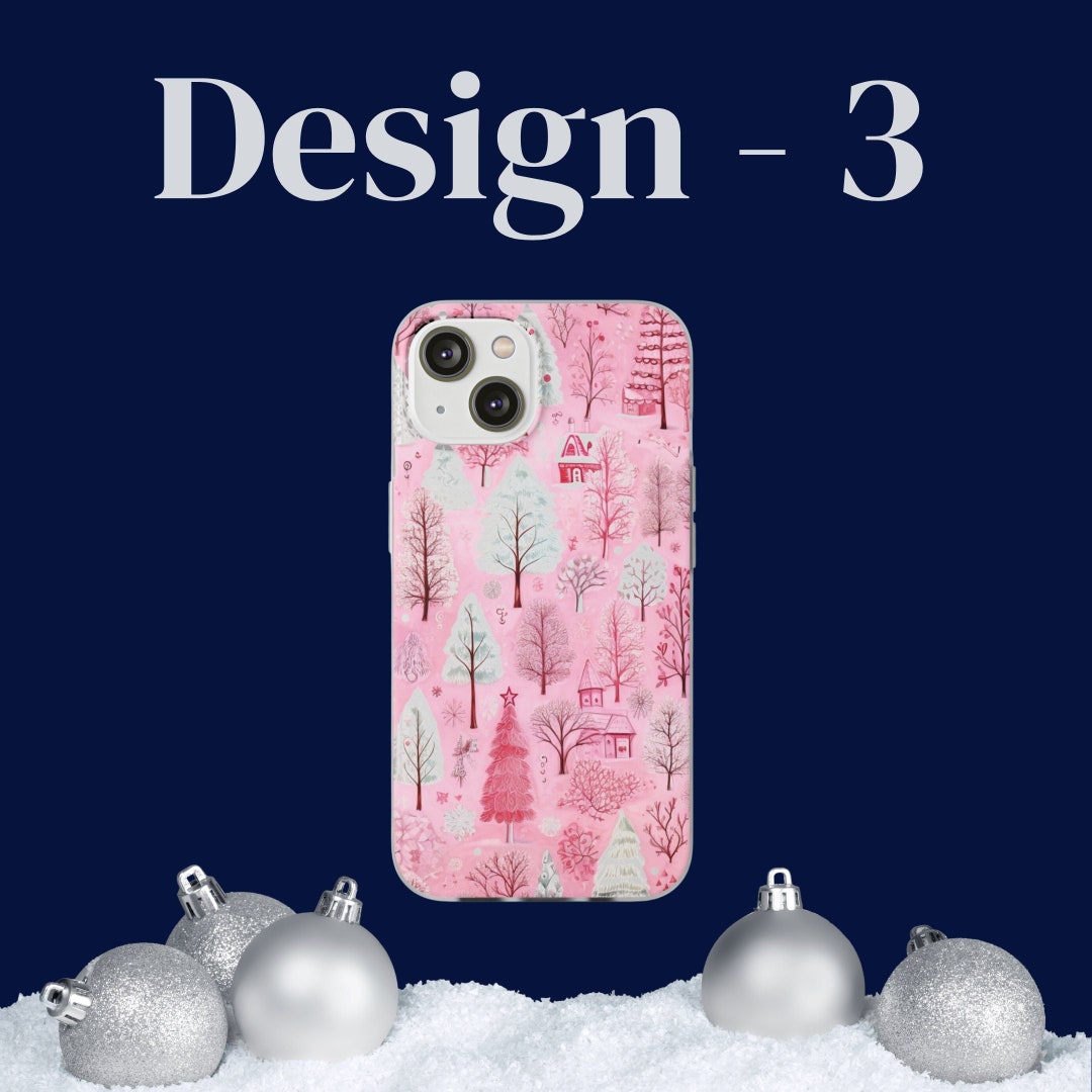 Cute Christmas iPhone Case, Holiday iPhone 14 Pro Max Cover, Winter ...