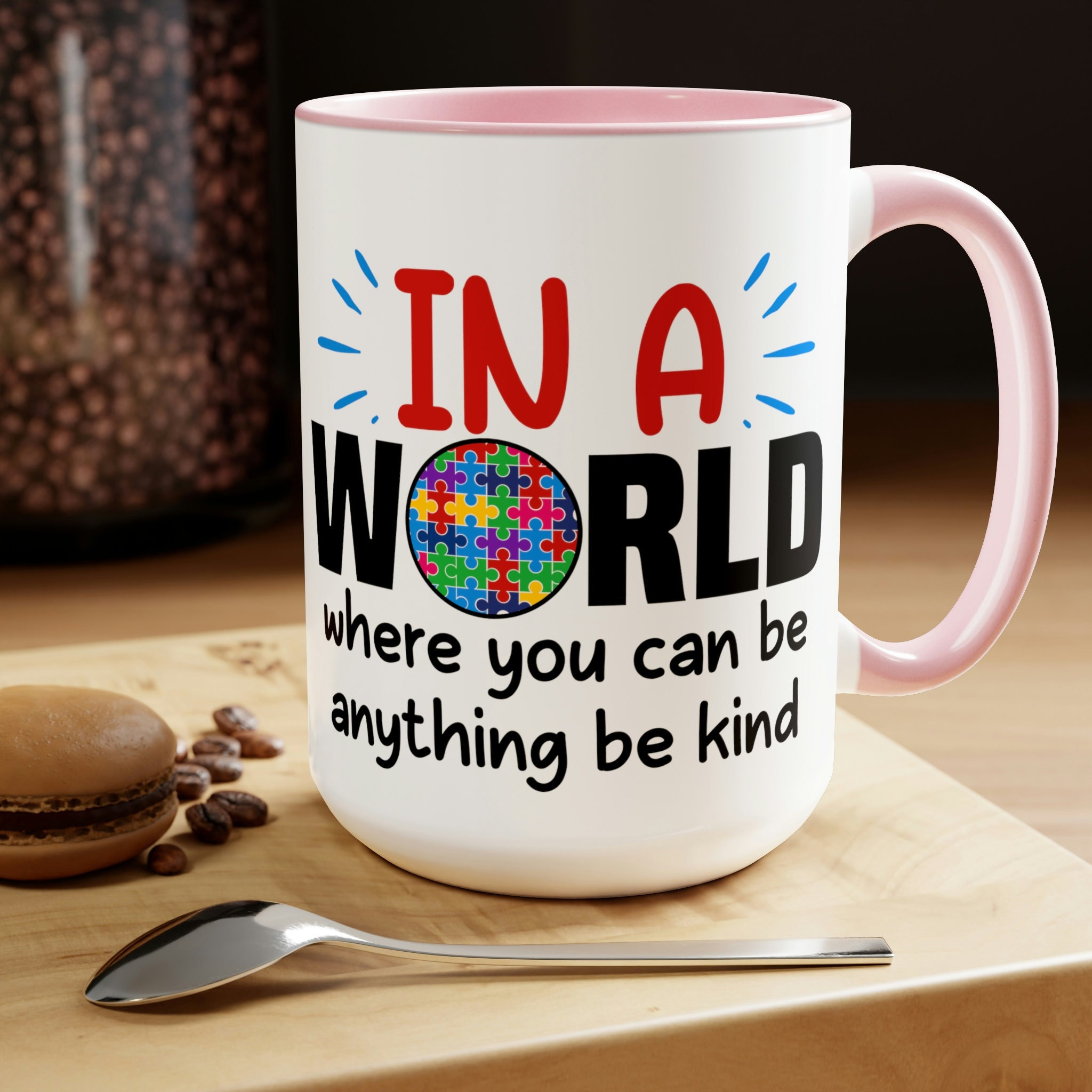 Autism Awareness Coffee Mug, Autism Support Puzzle Piece Mug, Gift 4 ... Autism Awareness Coffee Mug, Autism Support Puzzle Piece Mug, Gift 4 ...
