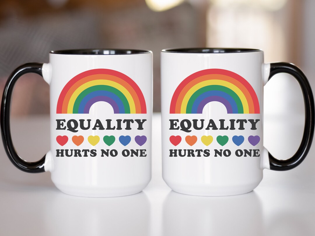 Pride Mug, LGBTQ Coffee Cup, Pride Month Mug, LGBTQ Ally Mug, Gay Pride ...