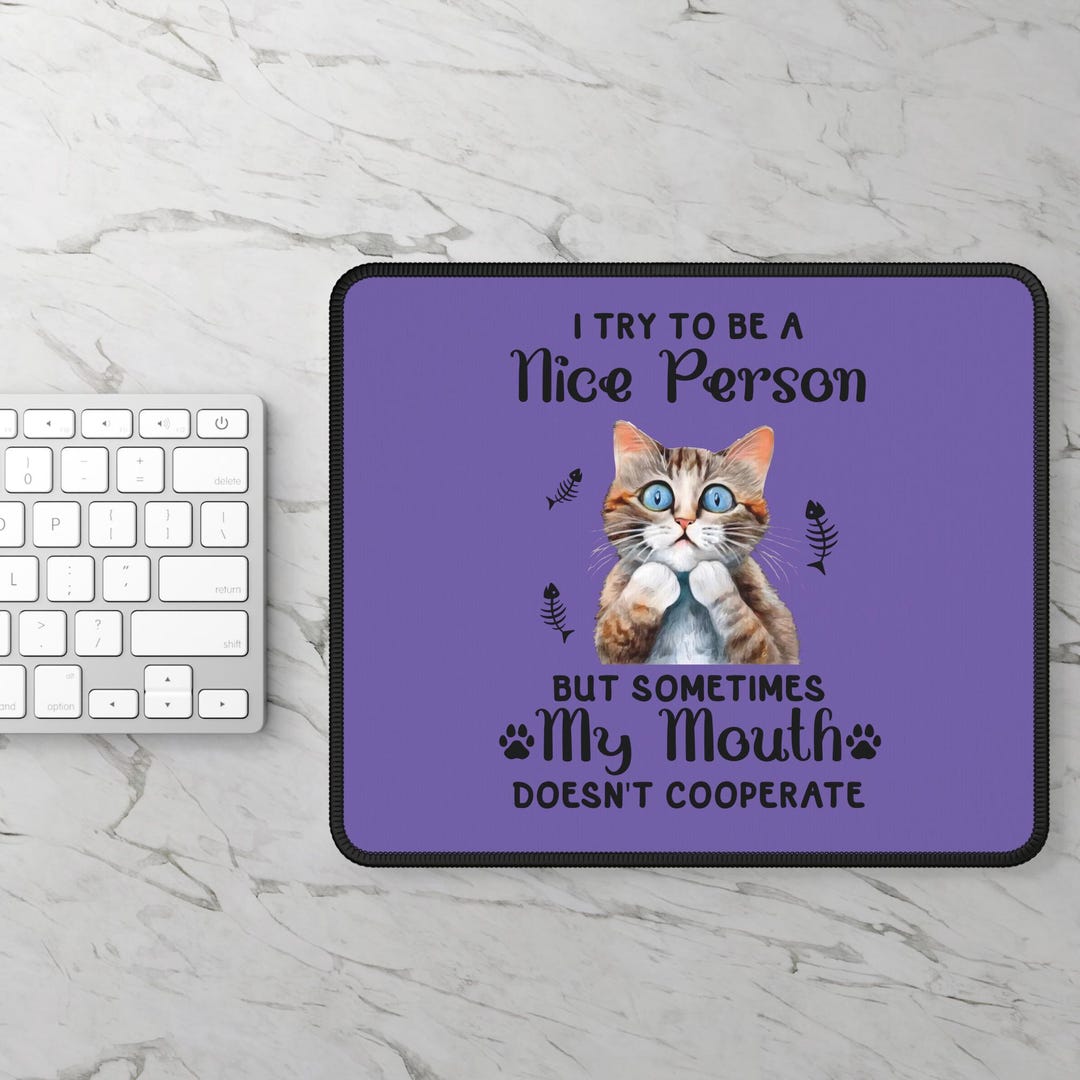 Funny Mouse Pad, Work From Home Desk Accessories, Office Holiday Gift Exchange, Christmas Gift ...