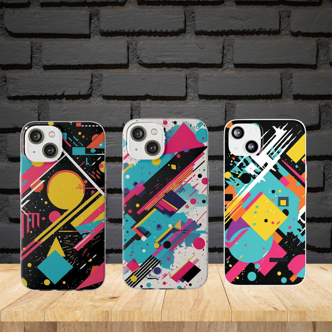90s Retro iPhone Case, iPhone 14 Pro Max, iPhone 13 Mini, iPhone 12 Pro ...