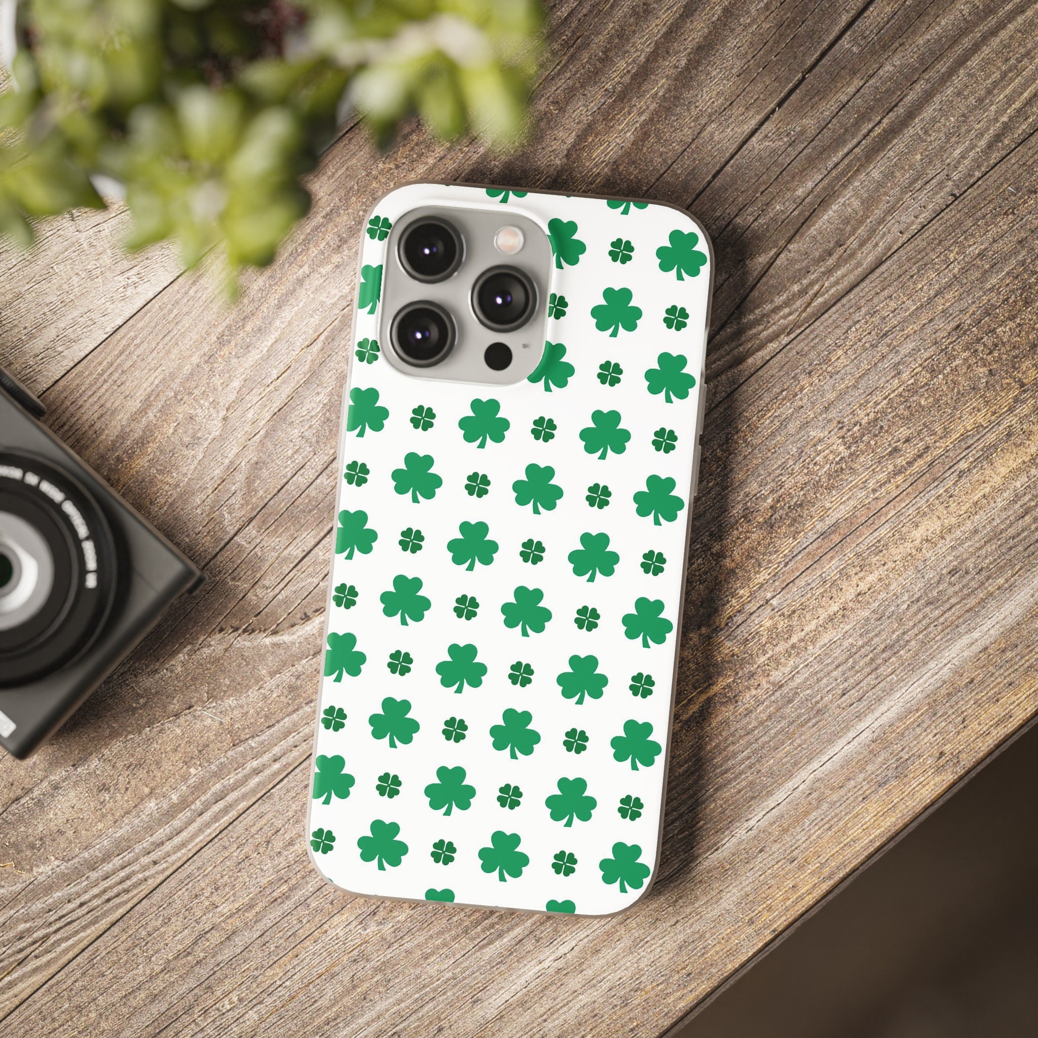 Clover iPhone Case, Shamrock iPhone Cases, St Patrick's Day Phone Cover ...
