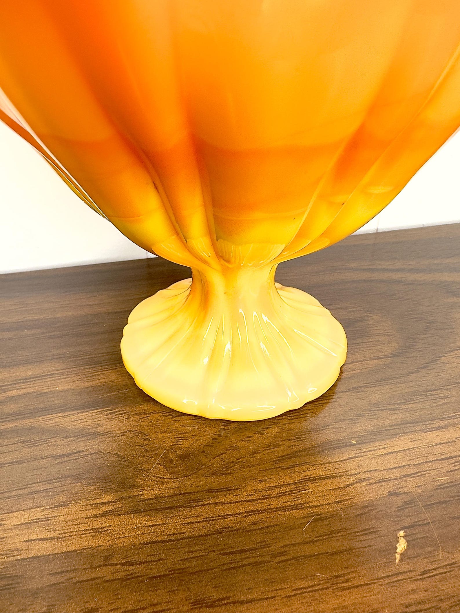 Vintage Bittersweet L.E. Smith Compote - Etsy