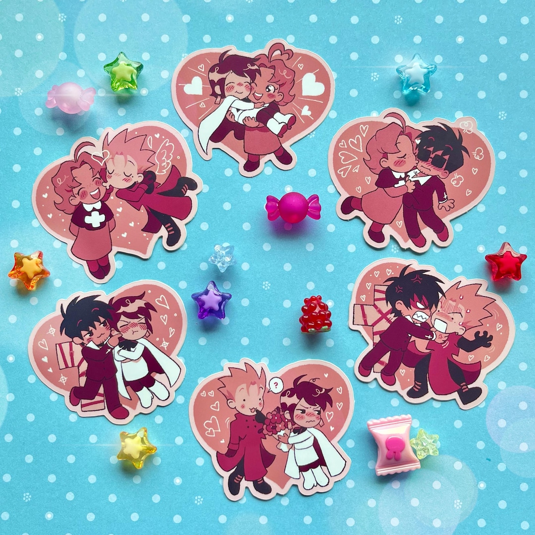 Trigun Valentine's Day Stickers