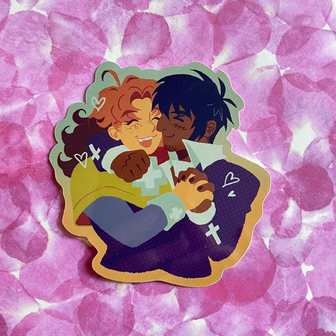 Milly and Wolfwood Trigun Sticker - Etsy