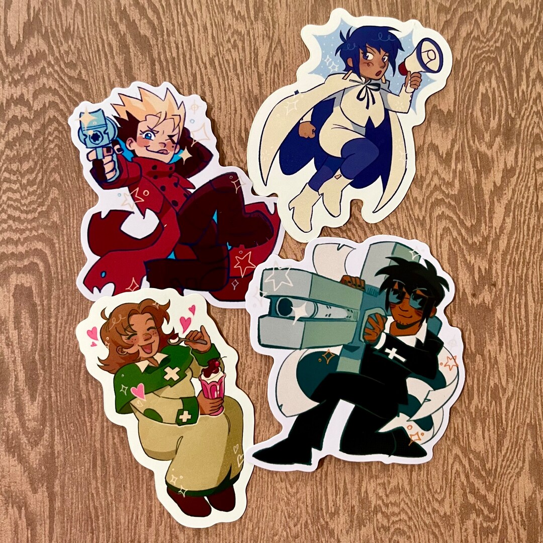 Trigun Gang Stickers - Etsy